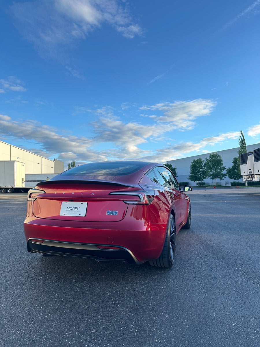 Model 3 Performance (Highland) Spacers - 5/14mm on Tesla Factory 20" W ...