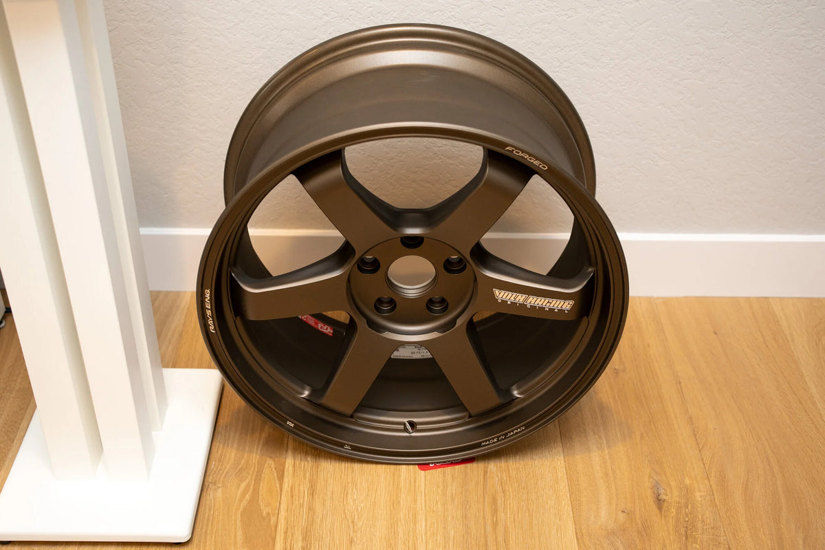 Blast Bronze 19x9.5 +28 Volk Racing TE37 Ultra M-Spec Wheel Set - Mode ...
