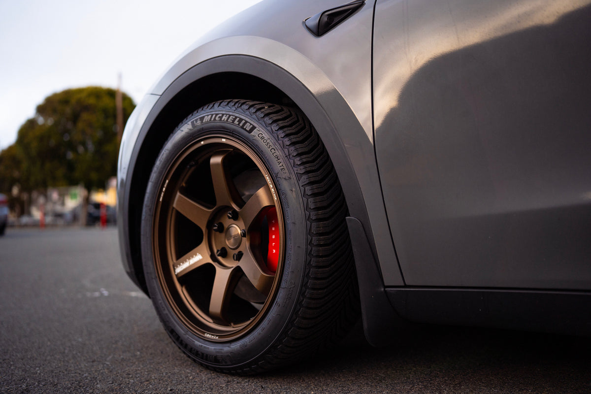 Bronze Almite 19x9.5 +28 Volk Racing TE37 Ultra M-Spec Wheel Set - Mod ...